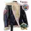 Jacket B3 Bomber WWII - Sheepskin Spitfire Royal Air Force RAF