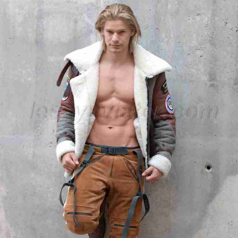 Bomber B3 WWII Merino Sheepskin Edition Supermarine Spitfire