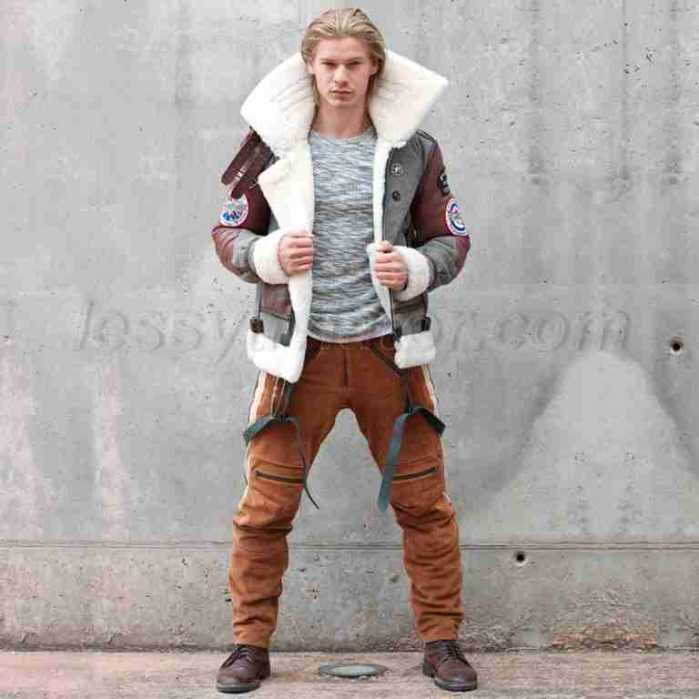 Bomber B3 WWII Merino Sheepskin Edition Supermarine Spitfire