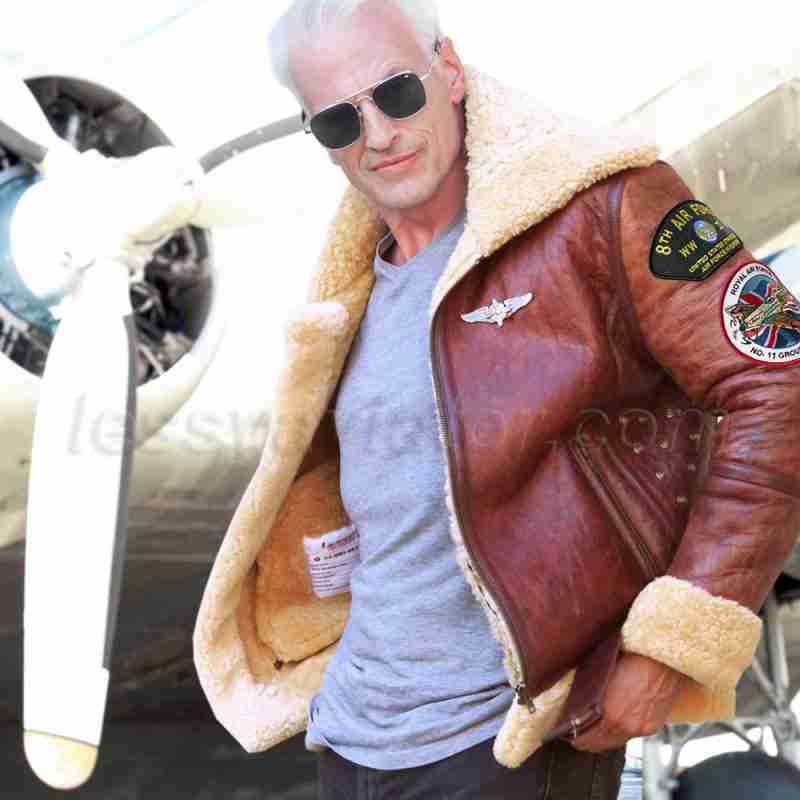 Bomber B3 WWII Merino Sheepskin Edition 1941 Pearl Harbor